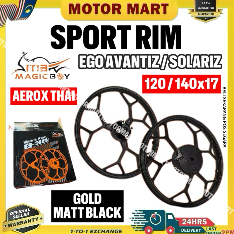 100% ORIGINAL MAGIC BOY AEROX THAI SPORT RIM SET PNP EGO AVANTIZ EGO ...
