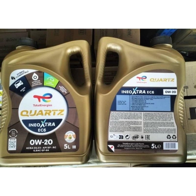 Total Quartz 9000 Fully Synthetic Engine Oil 0w-20 (5L) | Shopee Malaysia