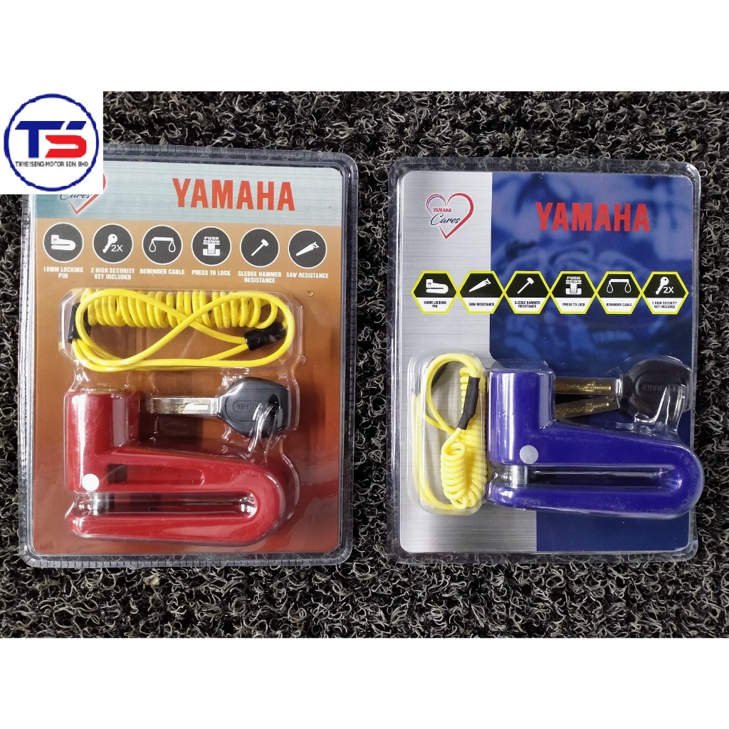 Yamaha motorcycle safety disc lock | Shopee Malaysia