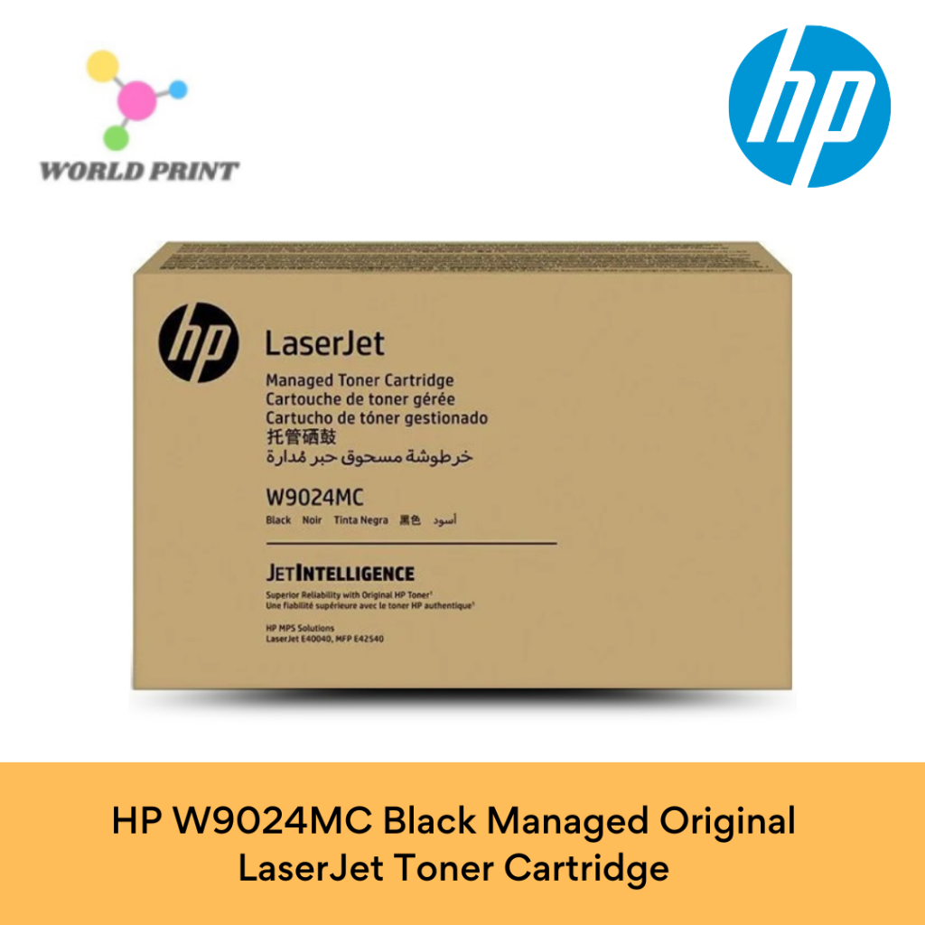 HP W9024MC Black Managed Original LaserJet Toner Cartridge | Shopee ...