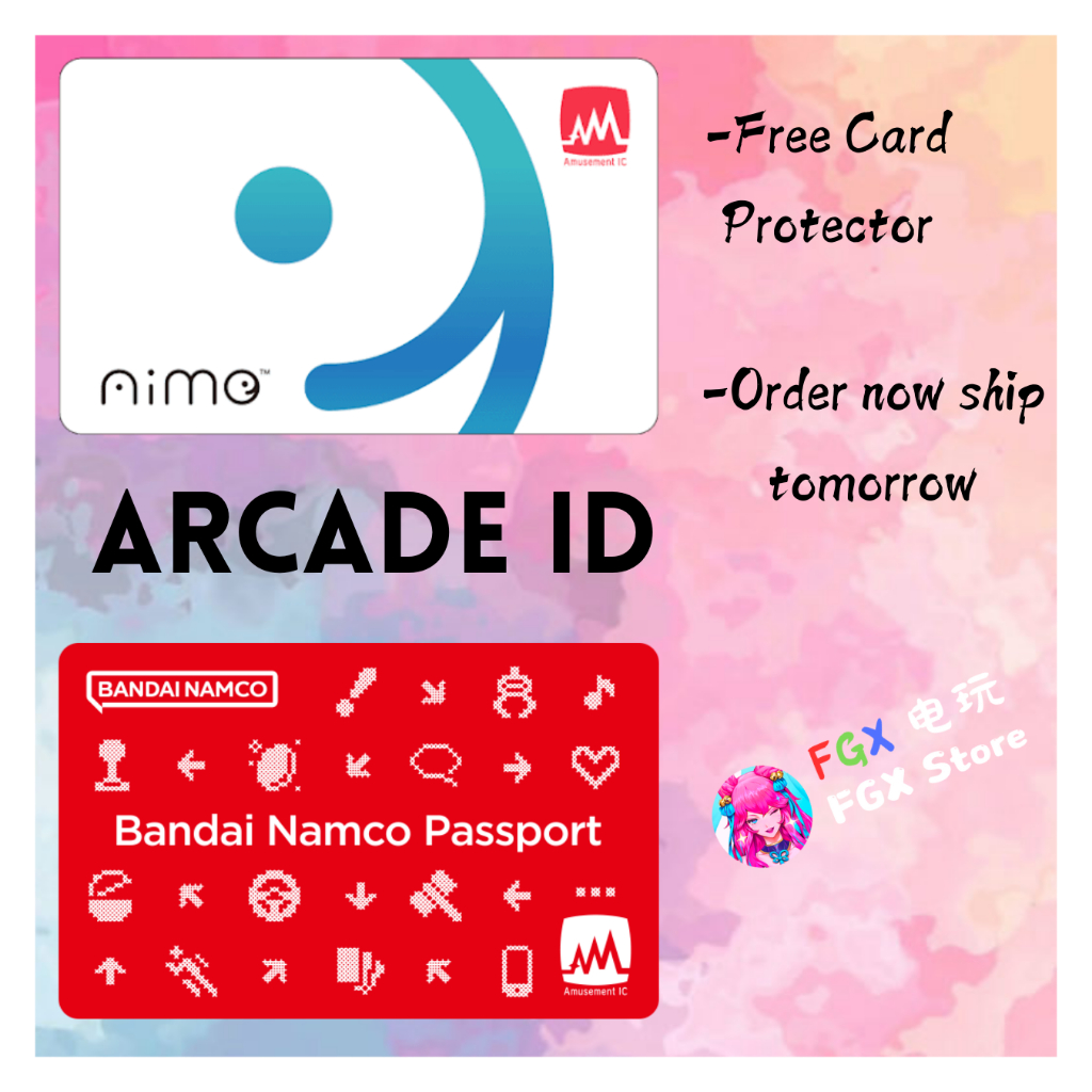 🇯🇵Japan Original Arcade ID Passport AIME Card Free Card Sleeve SEGA ...