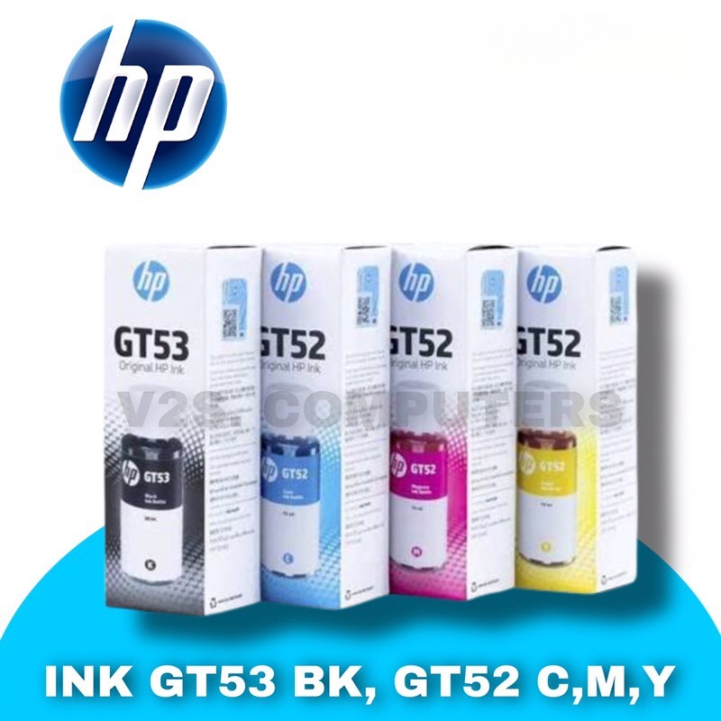 HP GT53 & GT52 ORIGINAL INK BOTTLE FOR GT5810 , GT5820 , HP 315 , HP ...