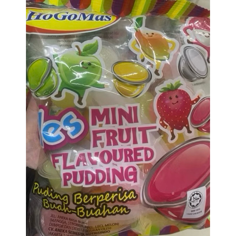 MINI PUDDING FRUITS FLAVOURED JELLY BUAH FRUITS PUDDING | Shopee Malaysia