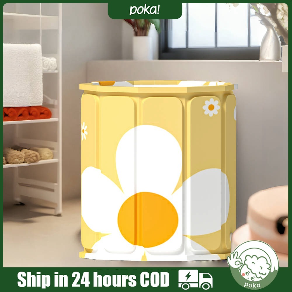 Bath Barrel Tab Mandi Portable Bath Tub Foldable Baby Bath Tub Besen ...