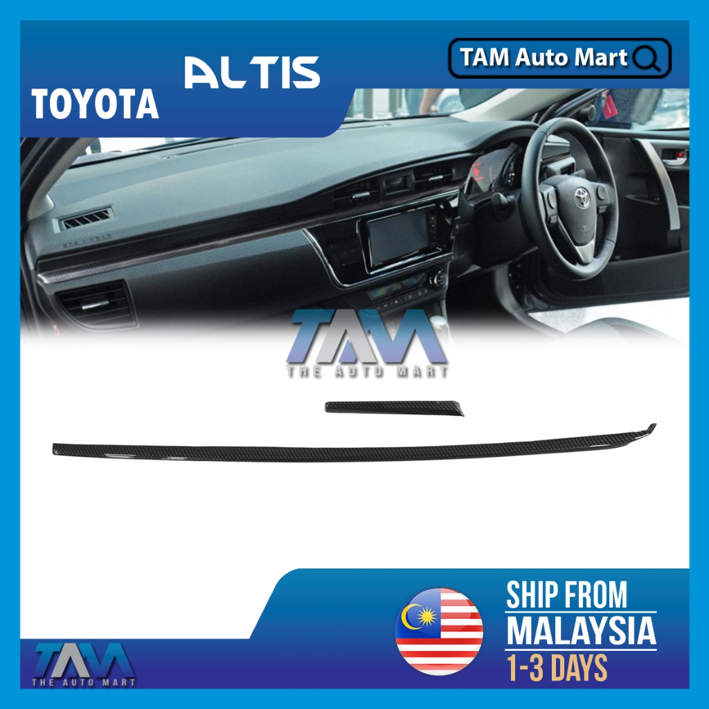 Toyota Altis E170 Front Panel Upper Lining Carbon Decoration For Toyota ...