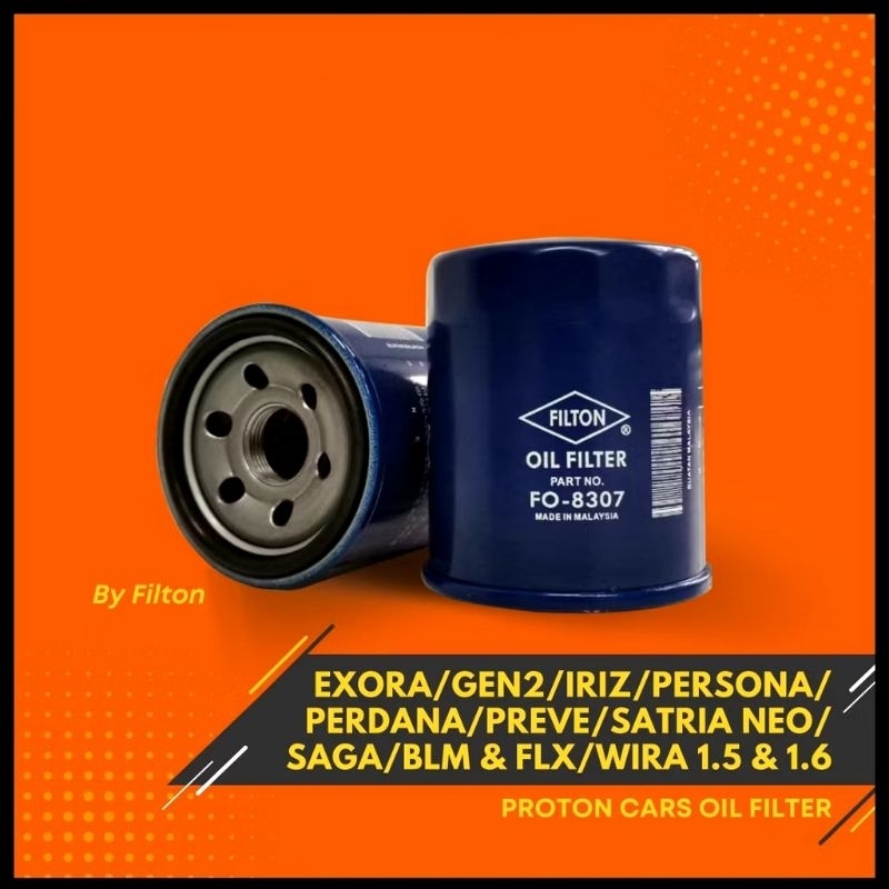 Proton Engine Oil Filter Wira / Satria / Putra / Perdana / Waja / Gen2 ...