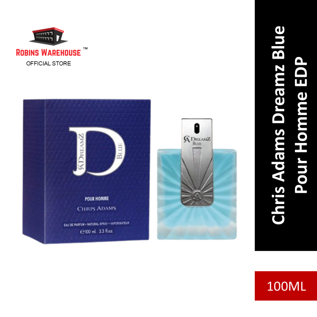 Chris Adams Dreamz Blue EDP 100ml For Men | Shopee Malaysia