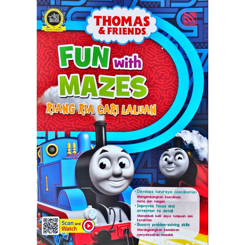 Thomas & Friends Fun with Mazes | Shopee Malaysia