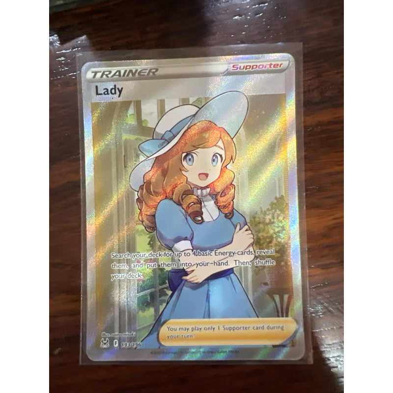 Pokemon Tcg - Lady Full Art | Shopee Malaysia