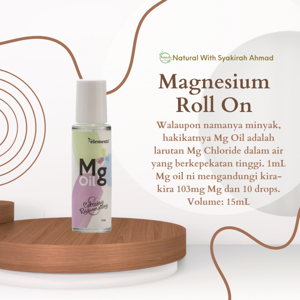 [ELEMENTZ] Magnesium Oil 15mL | Shopee Malaysia