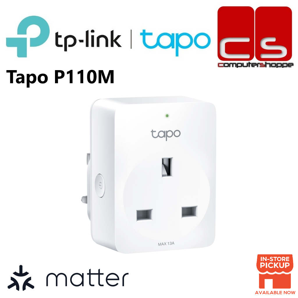 TP-Link Tapo P110M Mini Smart Wi-Fi Plug | Shopee Malaysia