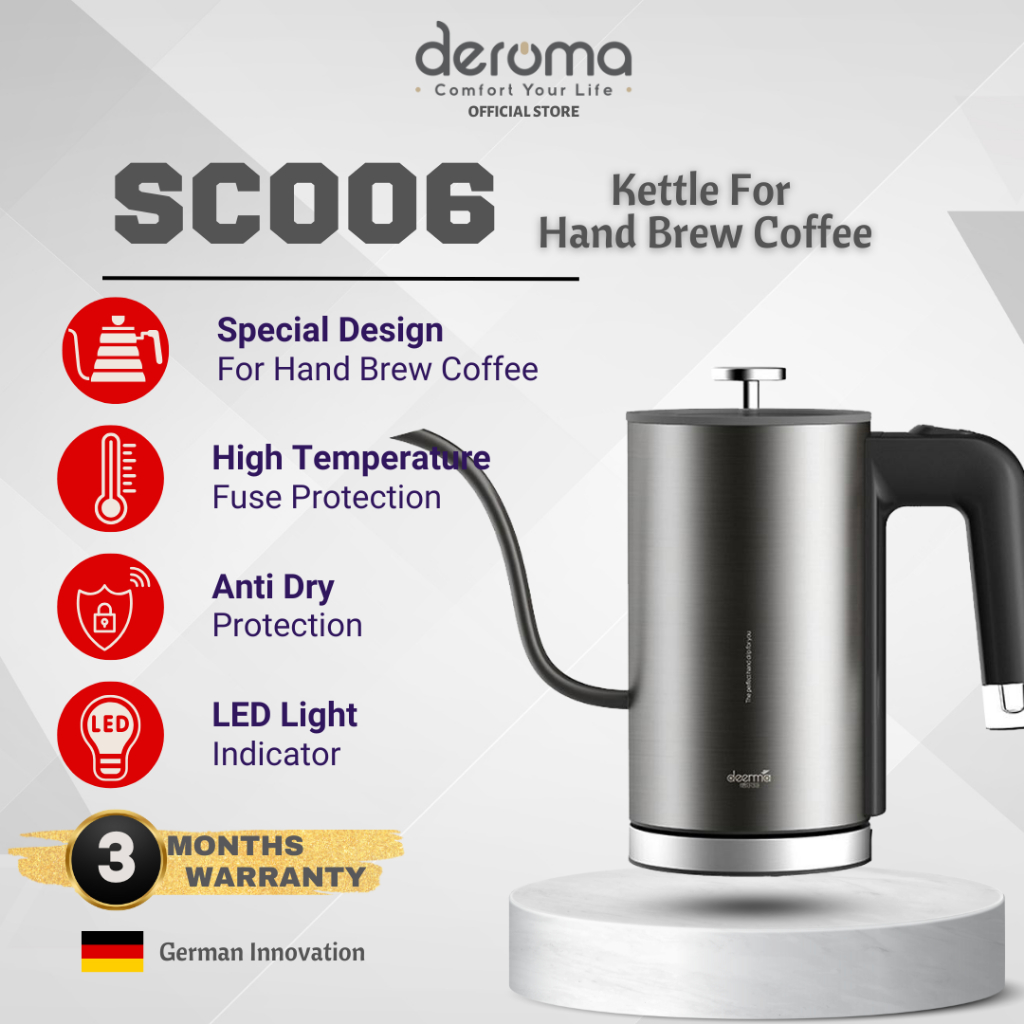 Deroma Deerma SC006 Electric Kettle Water Strix Temperature Control ...