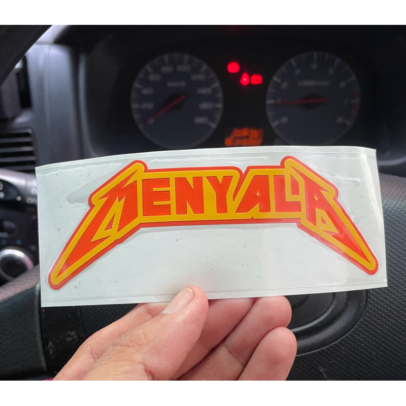 🔥Menyala Sticker Motor Kereta Waterproof | Shopee Malaysia