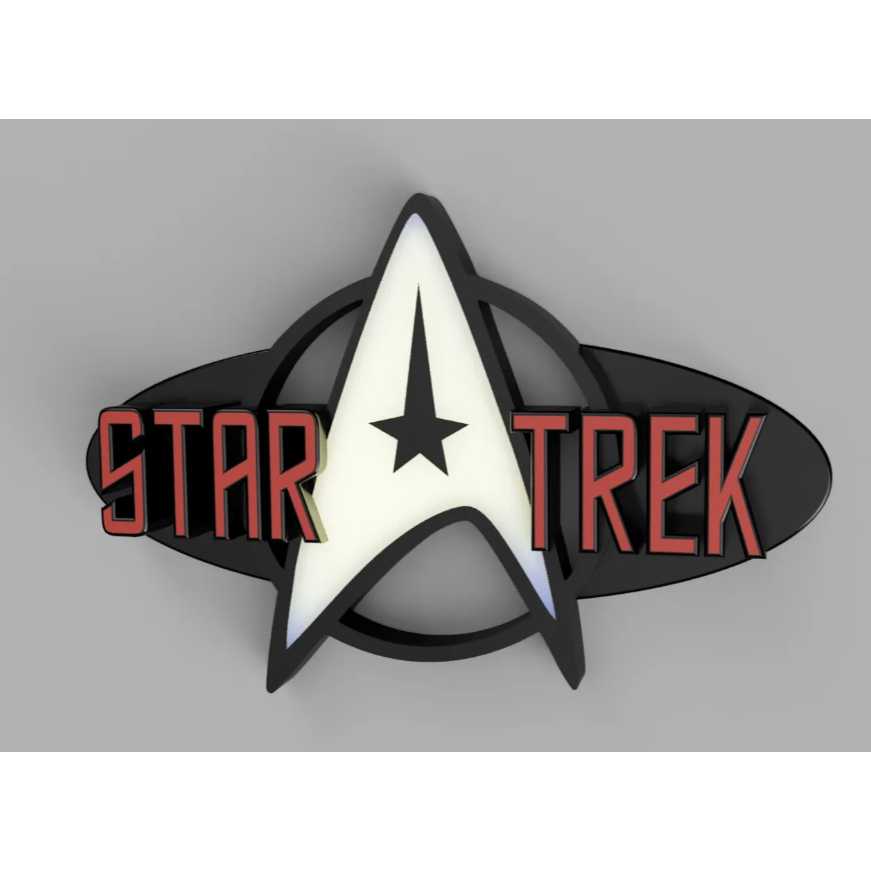 Star Trek Logo USB LED light Box | Shopee Malaysia