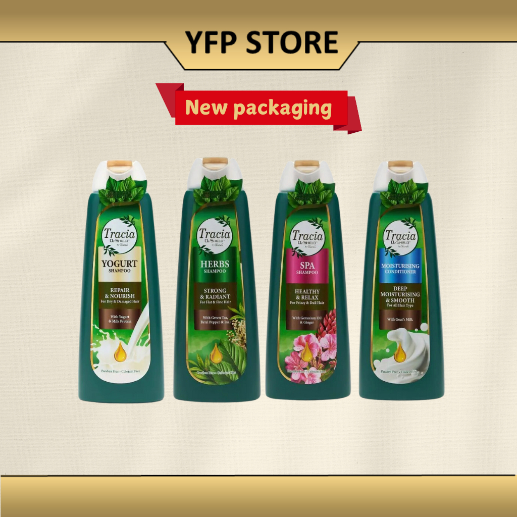 Tracia O2 Shield Shampoo (320ml) | Shopee Malaysia