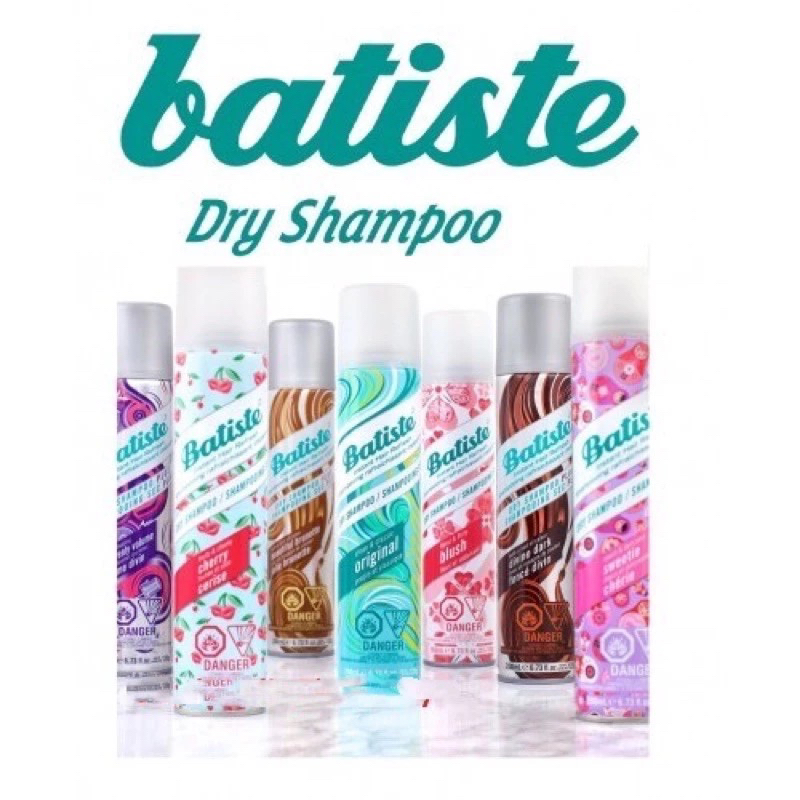 Batiste Professional Hair Dry Shampoo Plus Heavenly Volume Fluffy Spray ...