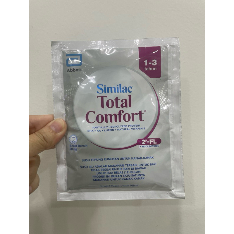 Similac Total Comfort 1-3 years/1-3 tahun sample pack/ exp march 2025 ...