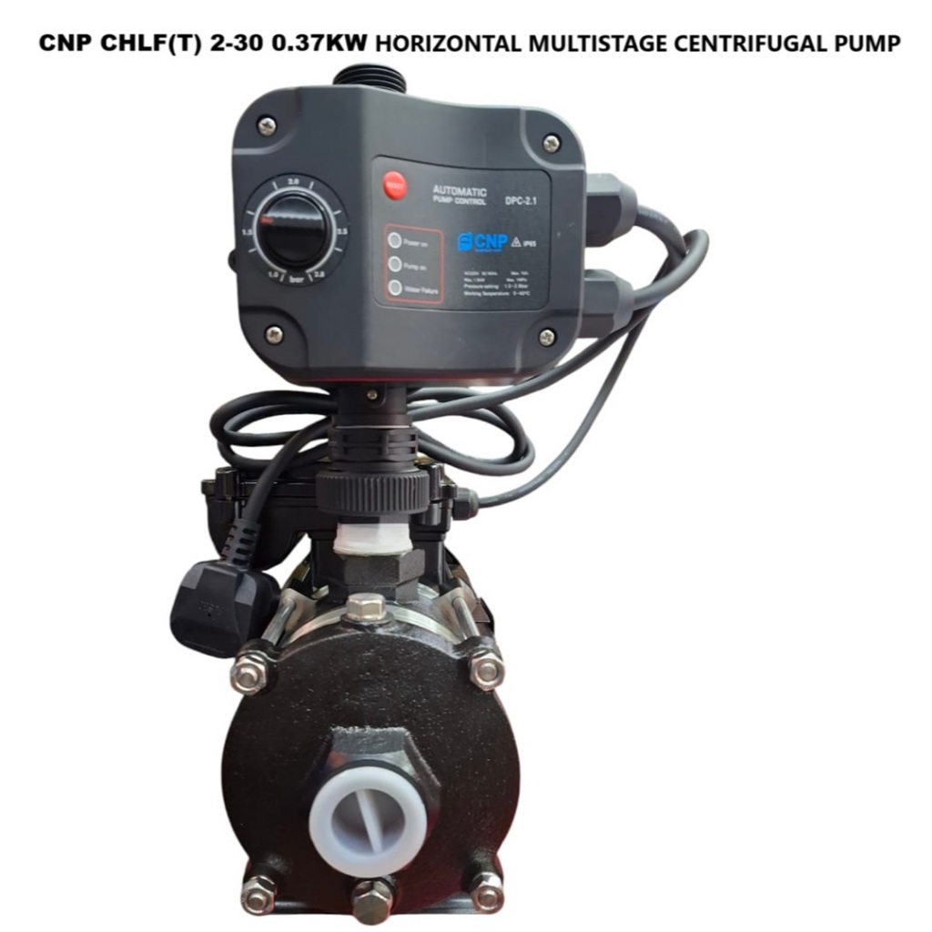 CNP CHLF(T) 2-30 0.37KW HORIZONTAL MULTISTAGE CENTRIFUGAL PUMP | Shopee ...