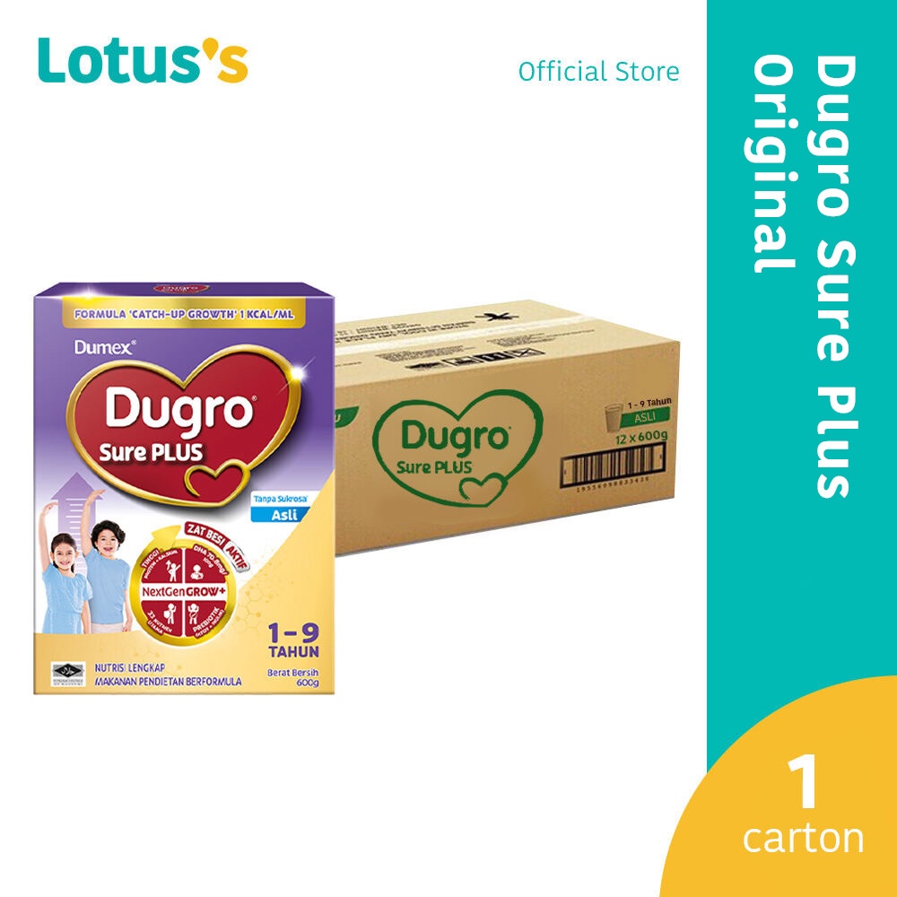 Dugro Sure Plus 600g x 12 packs (1 Carton) | Shopee Malaysia