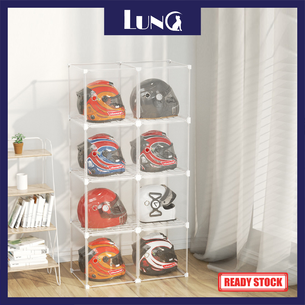 Helmet Shelf Display Cabinet Helmet Storage Cabinet Storage Cabinet ...