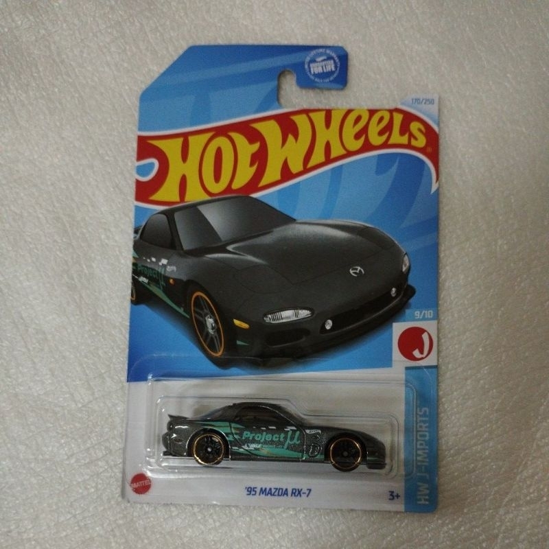 Hot Wheels '95 Mazda RX-7 FD Kroger Exclusive Colour HW Japan J-Imports Series Drift Mainline ...