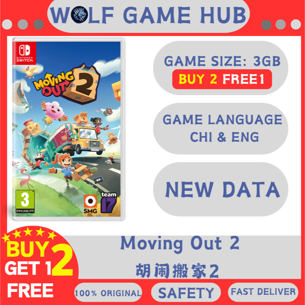 Moving Out 2 BUY 2 FREE 1 (Nintendo switch) Digital Game Download ...