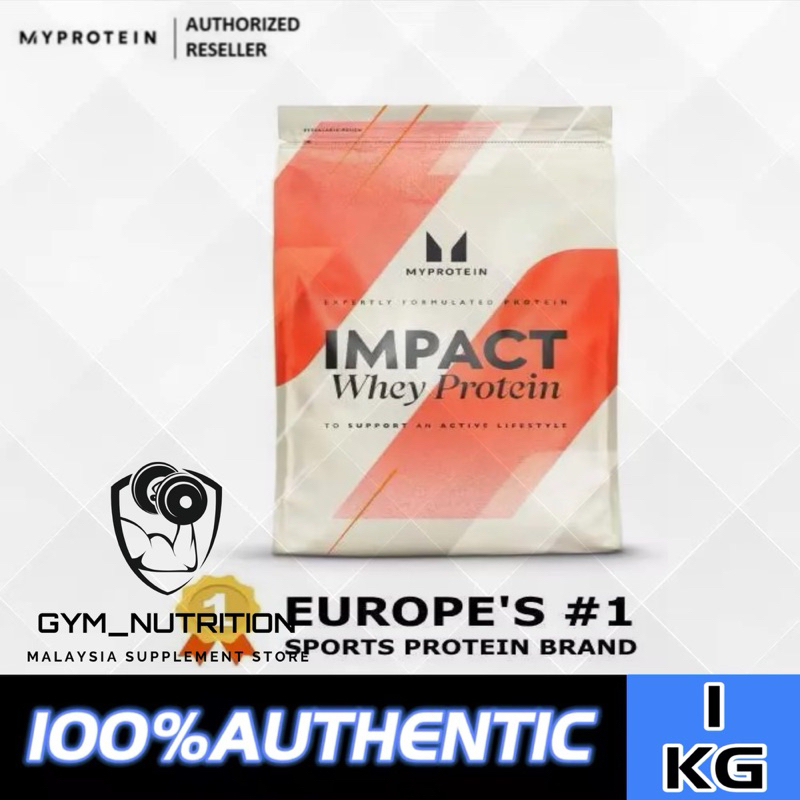 Myprotein Impact Whey Protein (1KG) Myprotein Whey Protein,Impact Whey ...