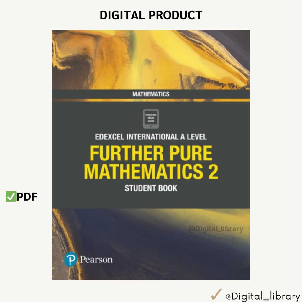 Pearson Edexcel International A Level Mathematics Further Pure ...