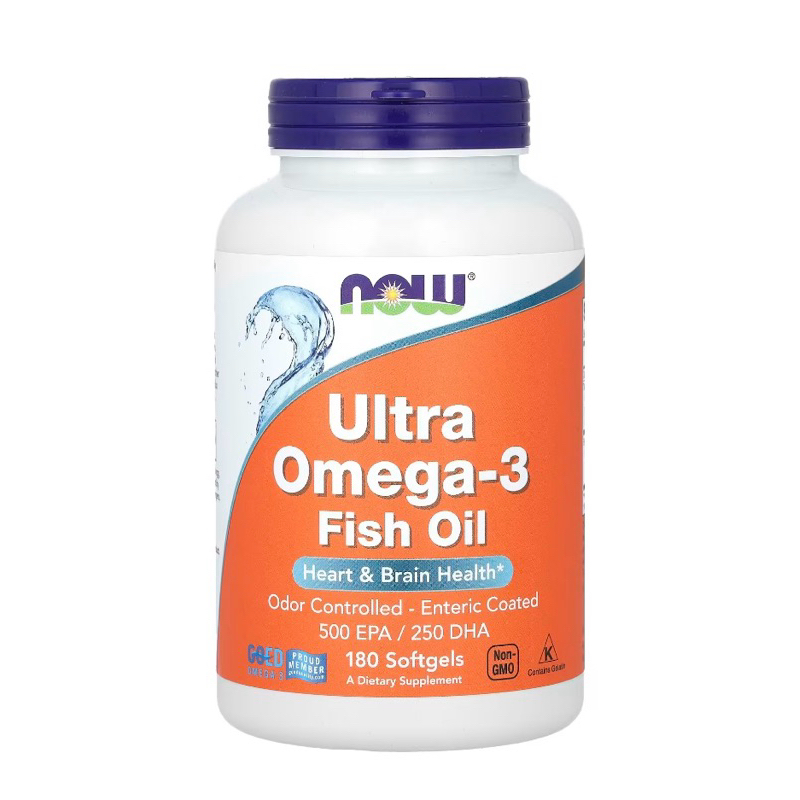 Now Foods, Ultra Omega 3 , 500 EPA/250 DHA , 90/180 softgels | Shopee Malaysia