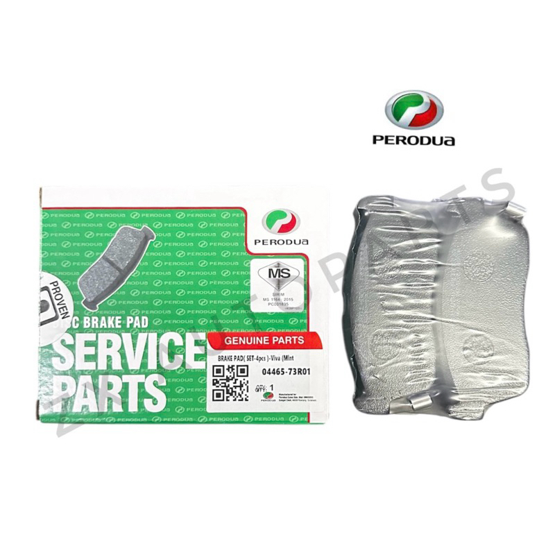 FRONT BRAKE PAD PERODUA MYVI 1.0 1.3 1ST MODEL(04465-73R01) | Shopee ...