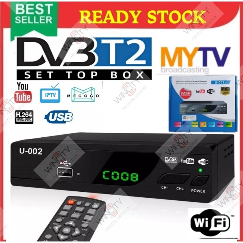 WSS U-002 DV3 MYTV BOX TV Malaysia Channel 🇲🇾[Ready Stock] U-002 ...