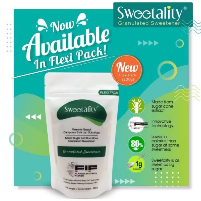 🔥 PROMO~ SWEETALITY GULA SIHAT ORIGINAL 🔥 | Shopee Malaysia