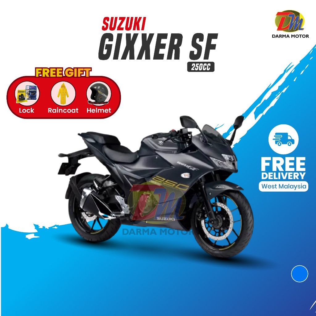 SUZUKI GIXXER 250cc SF Motorcycle | Shopee Malaysia