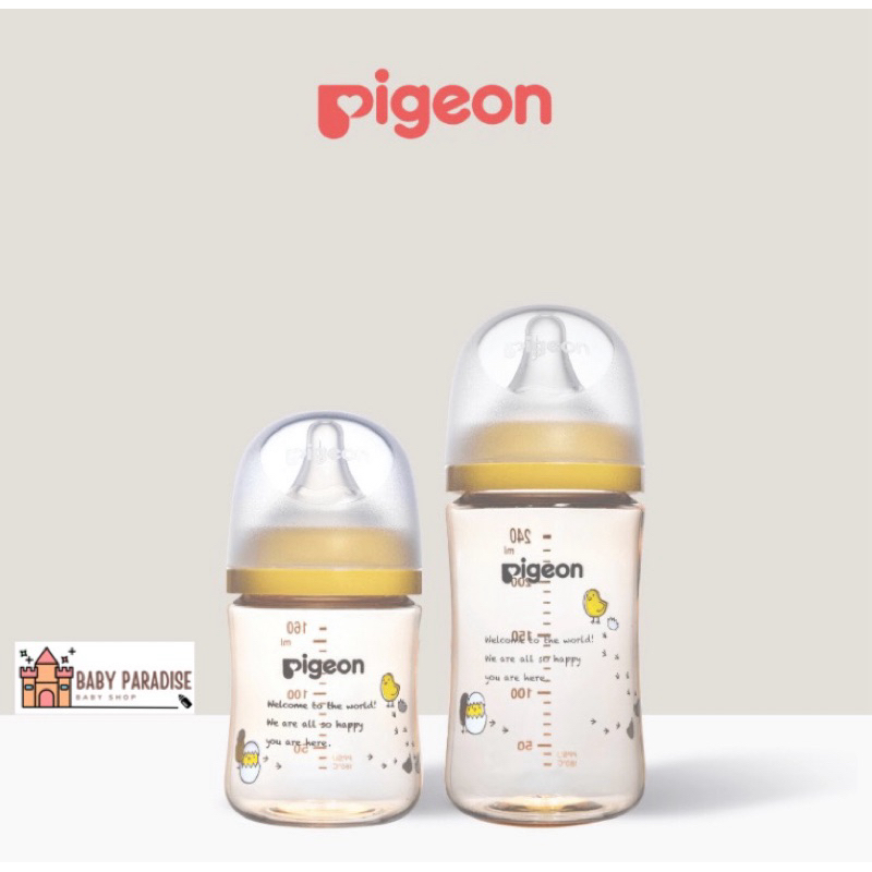 Pigeon SofTouch Wide Neck PPSU Nursing Bottle | Shopee Malaysia