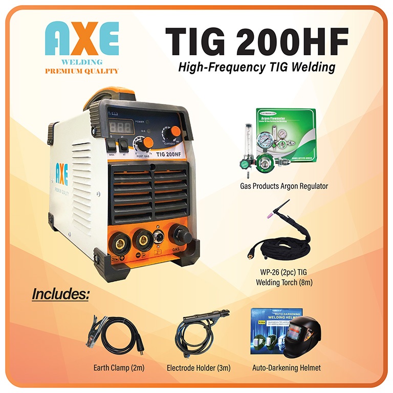 AXE TIG 200 HF Welding Machine | Shopee Malaysia