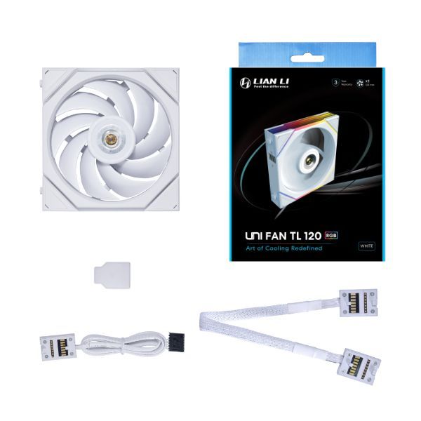 UNI FAN TL 120/140 DAISY CHAIN ARGB FAN ( BLACK / WHITE ) | Shopee Malaysia