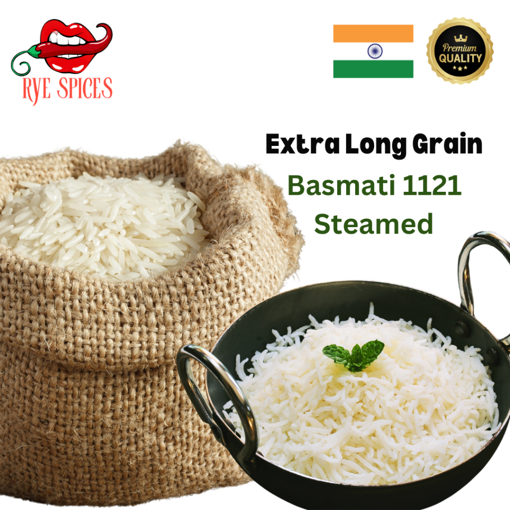 Haryana Royale 1121 Extra Long Grain Basmati Steamed Rice (Premium ...