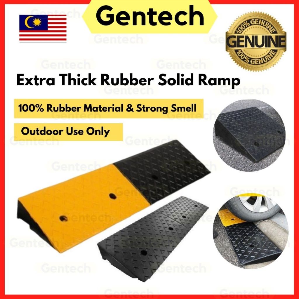 Heavy Rubber Ramp Triangle Electric Vehicle Step Pad For Elderly ...