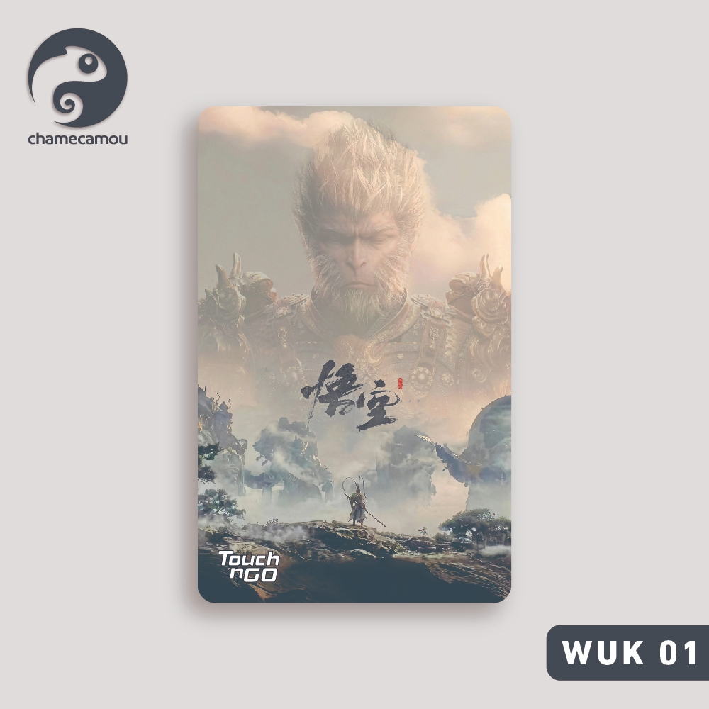 Black Myth Wukong - Sticker For Touch n Go Card (Waterproof, High ...