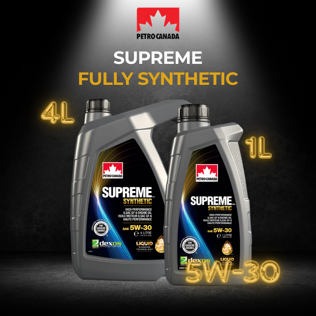 Petro-Canada/Petro Canada Supreme Synthetic Engine Oil Fully Synthetic ...