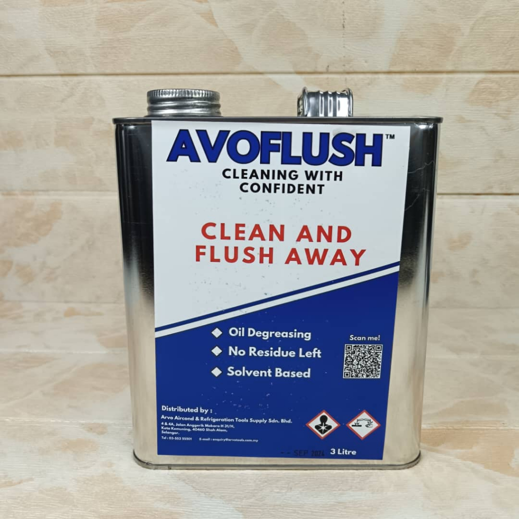 AVOFLUSH OIL DEGREASING SOLVENT PIPELINE CLEAN FOR MOISTURE CONTROL 3 ...