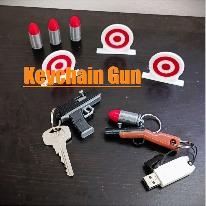 Keychain Miniature Toy Gun Pistol Shotgun Rifle | Shopee Malaysia