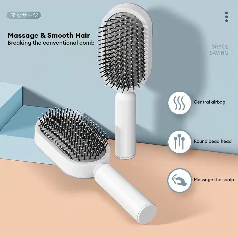 Air Cushion Comb Massage Comb Fluffy High Cranial Top Comb Cute Anti ...