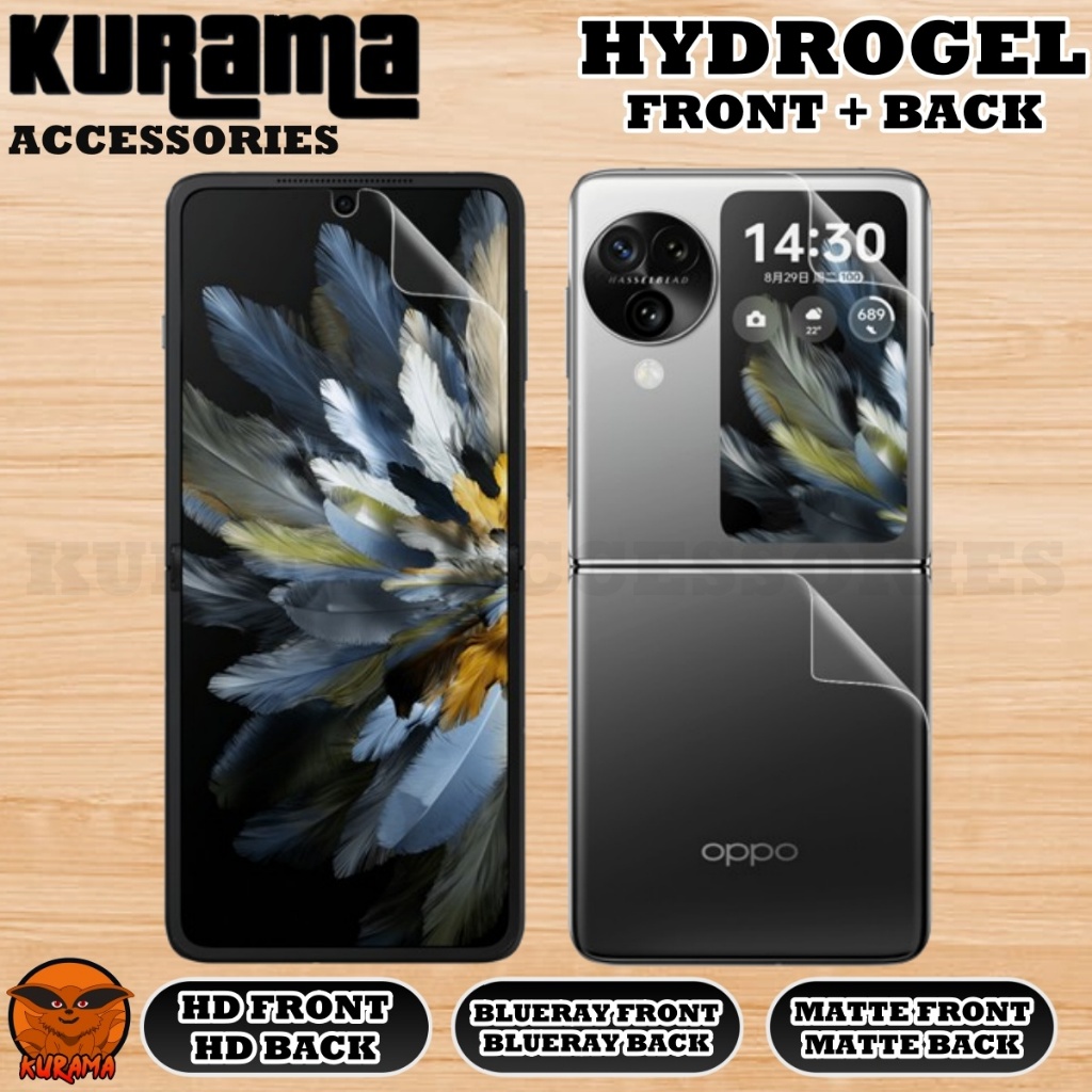 Hydrogel Front + Back Screen Protector Oppo Find N5 / Find N3 / Find N3 ...