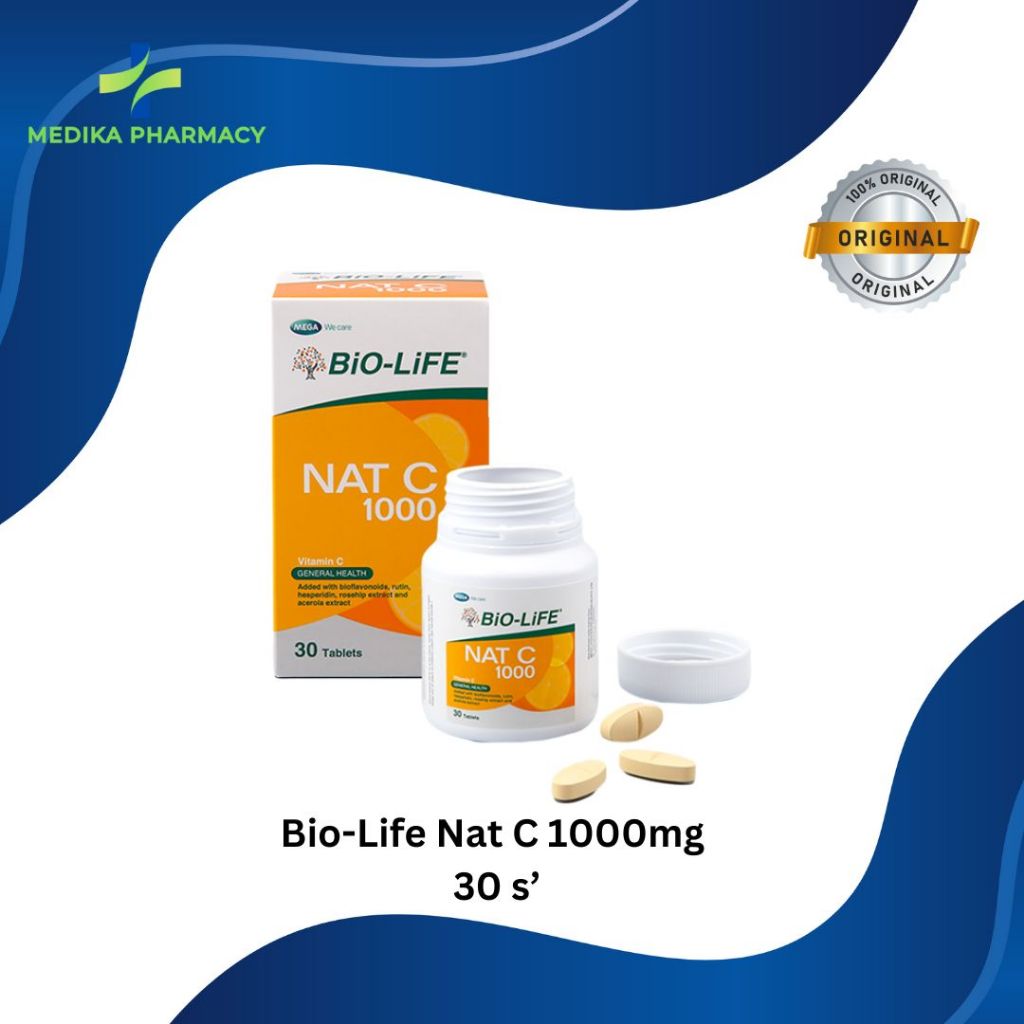 Bio-life Nat C 1000mg 30's | Shopee Malaysia