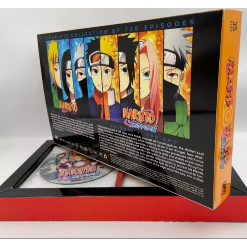 Naruto & Naruto Shippuden Complete Collector Boxset Ep.1-720 & Movie ...