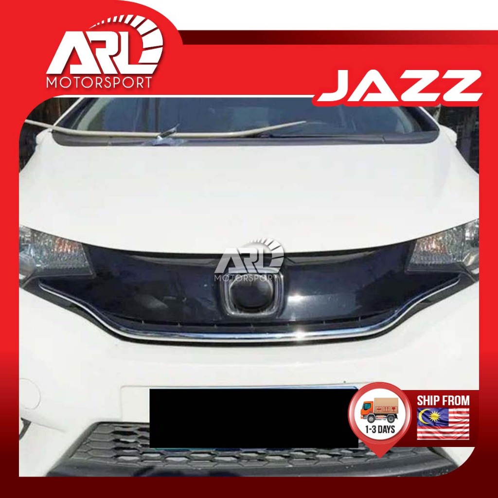 Honda Jazz GK Fit GK GK5 T5A 3rd Front Grill Chrome Lining Front Grill ...
