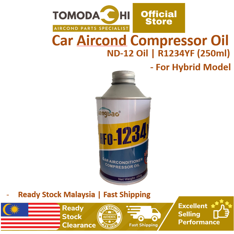TOMODACHI Car Aircond Compressor ND 12 Oil R134a | R1234YF DENSO Air ...