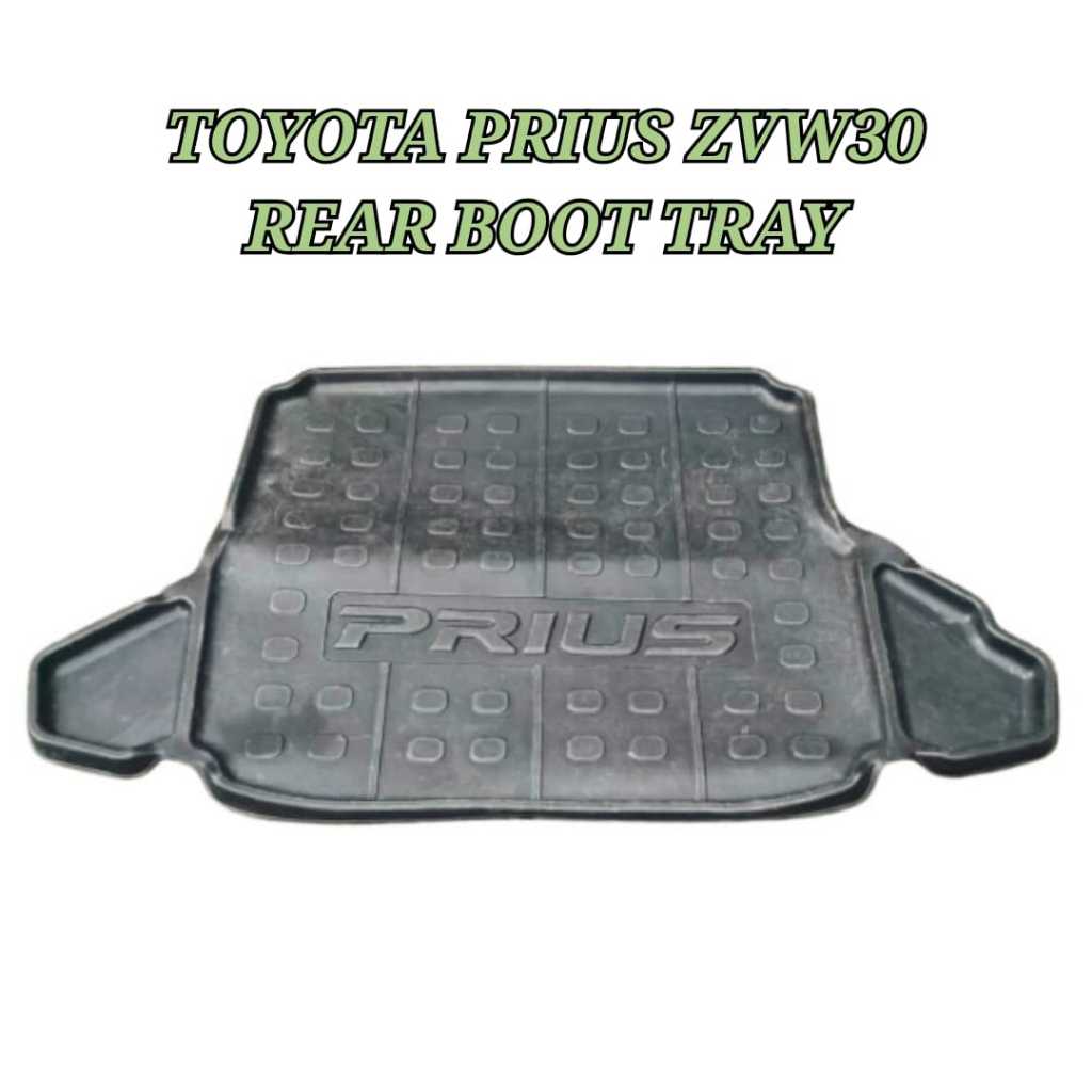 Rear Boot Tray / Tong Ikan Toyota Prius ZVW30 10-15 Tong Ikan / Rear ...