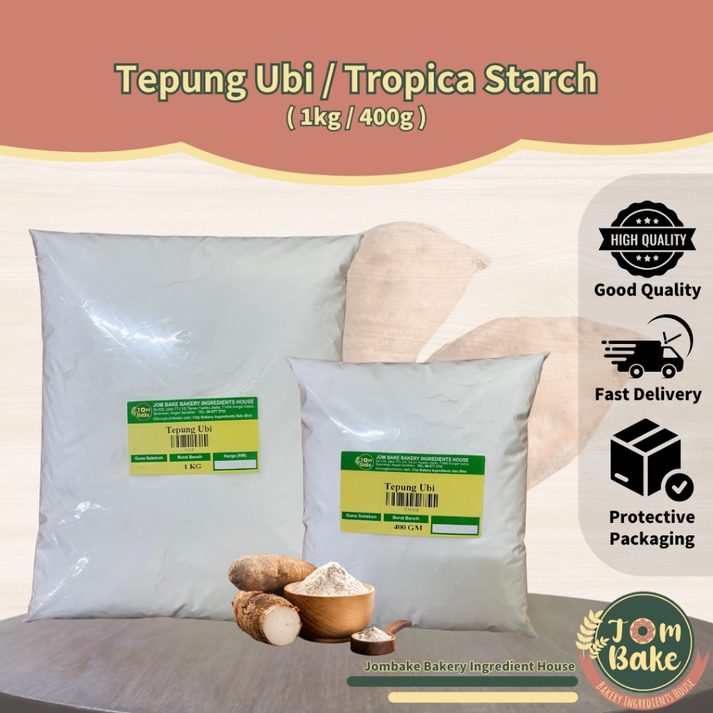 Tepung Ubi /Tropica Starch [ 400g / 1kg ] | Shopee Malaysia